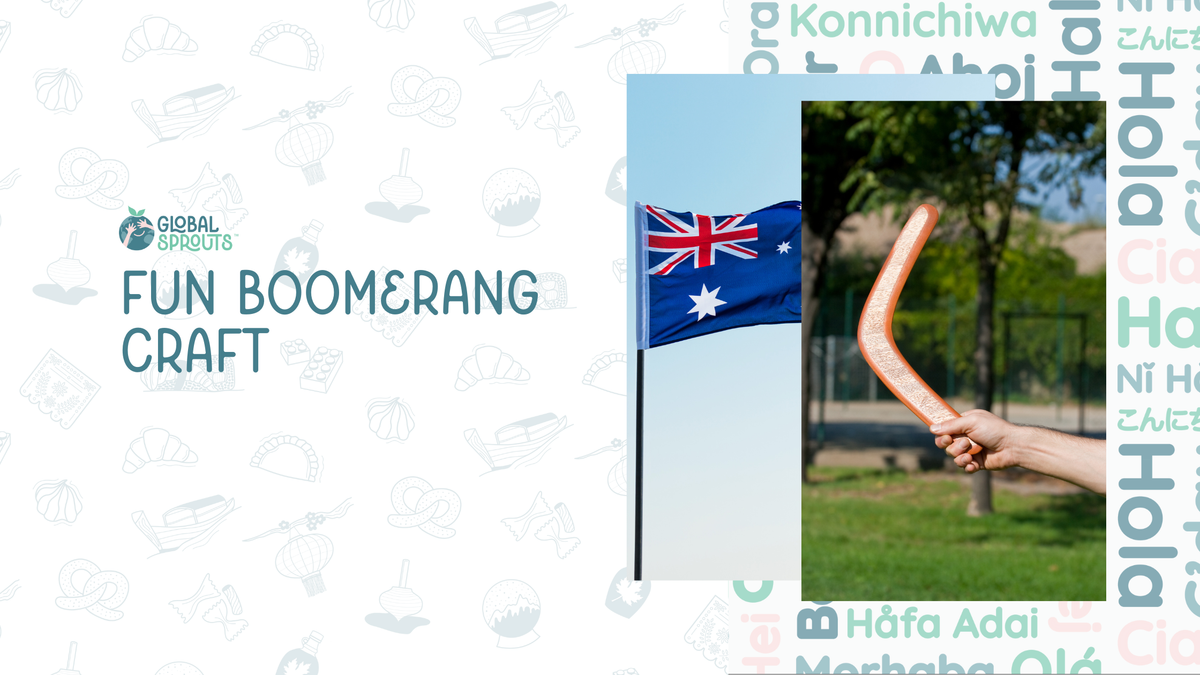 Make a Boomerang (Craft for Kids 2-6) – Global Sprouts