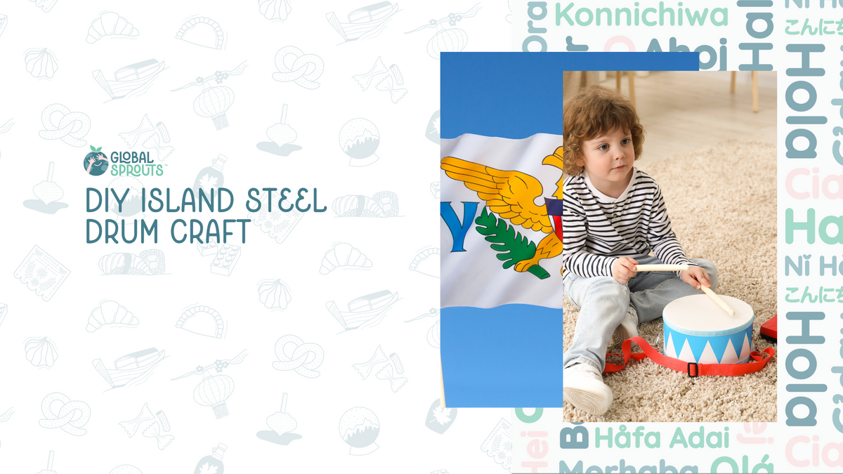 Island Beats at Home with a DIY Steel Drum Craft – Global Sprouts